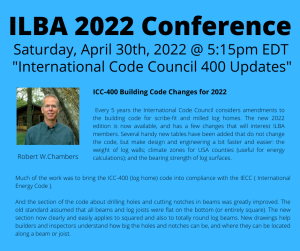 AGM & Conference - International Log Builder's Association