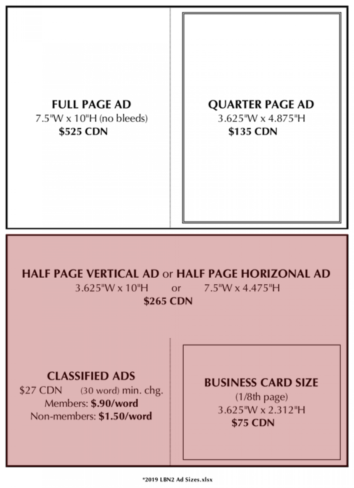 Half Page Horizontal Ad - International Log Builder's Association
